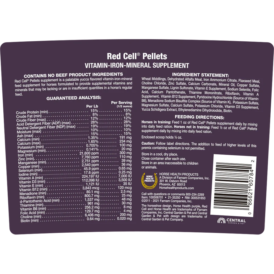 RED CELL PELLETS – VitaEquinos